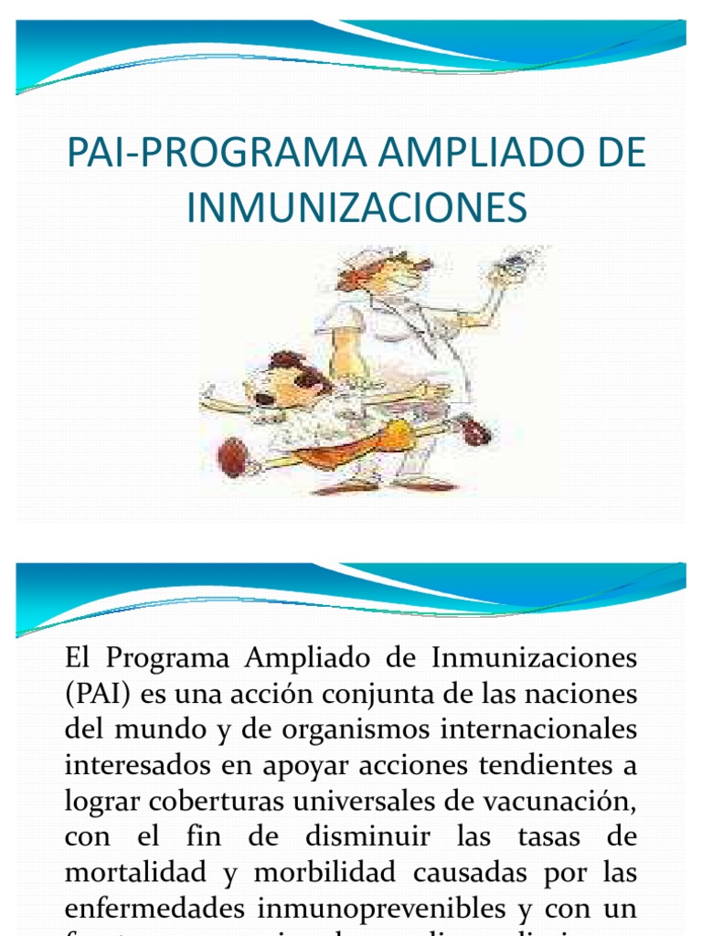 Pai-programa Ampliado de Inmunizaciones Definicion