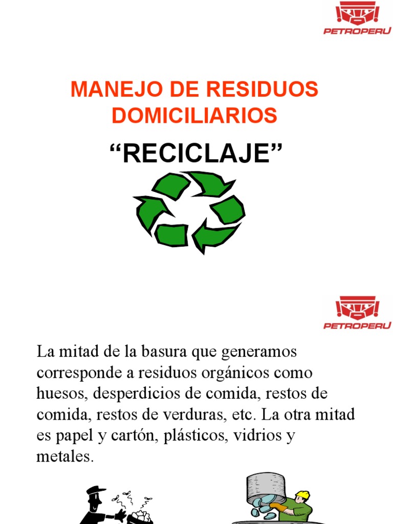Reciclaje (Las 3R) | PDF | Residuos | Reciclaje