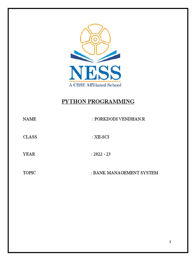 Cs Project | PDF | User (Computing) | Databases Cs Project | PDF | User (Computing) | Databases