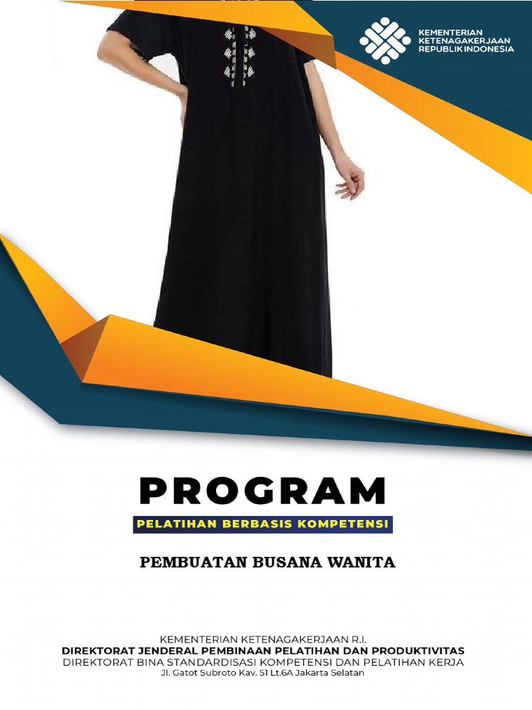 Pelatihan Pembuatan Busana Wanita | PDF | Bisnis