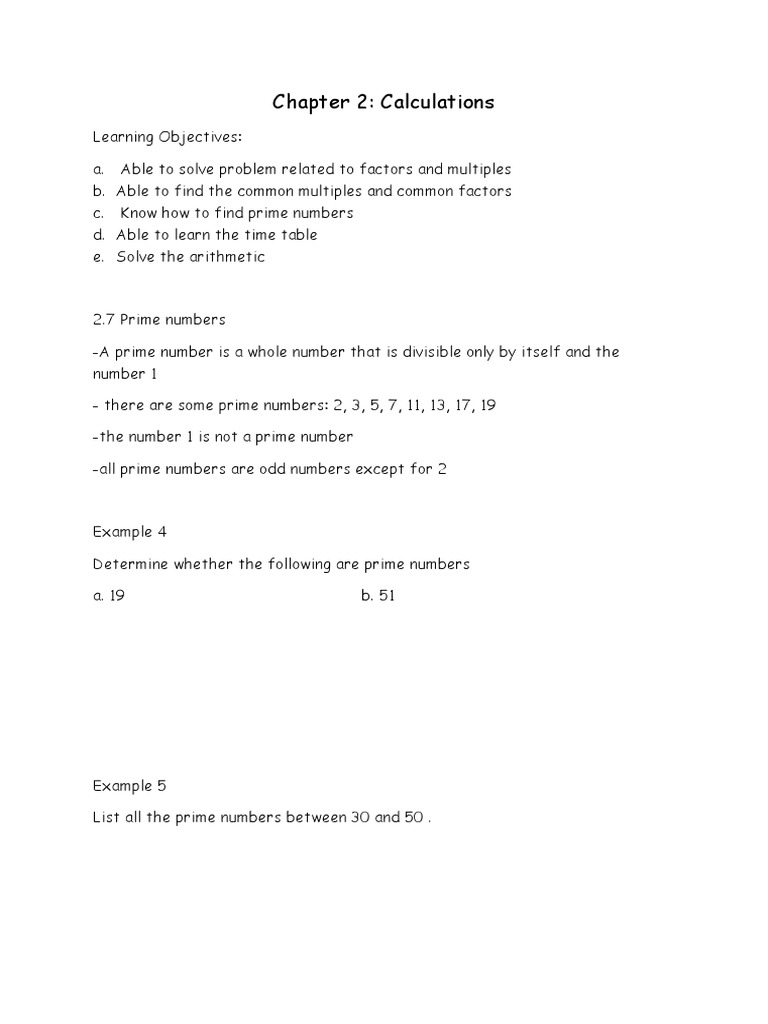 Chapter 2 Part 2 Pdf Prime Number Numbers 1814