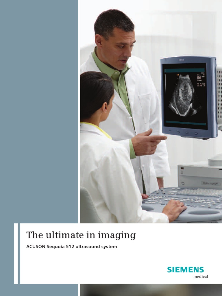 Siemens Acuson Sequoia 512 Brochure CV70 | PDF | Medical Imaging ...