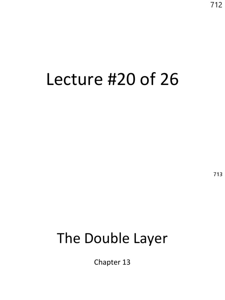 UCI CHEM248 2020F - Lecture20 | PDF | Physics | Condensed Matter