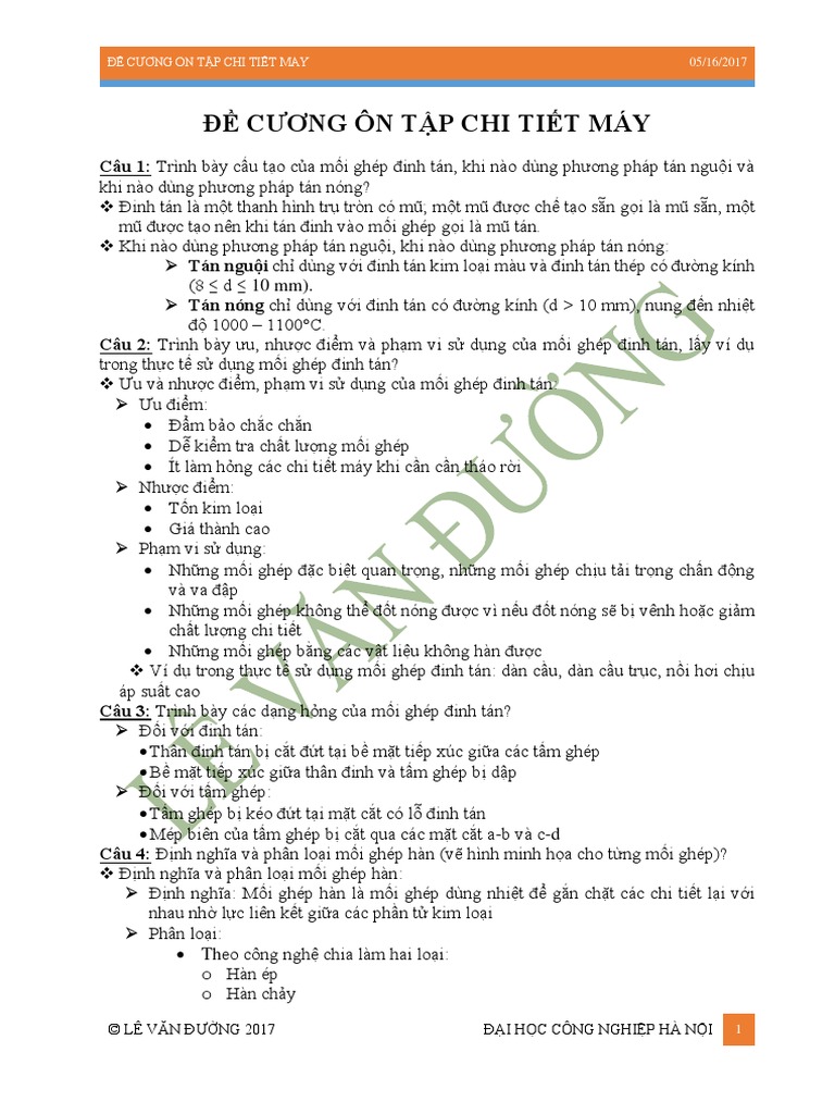 123doc de Cuong Chi Tiet May | PDF