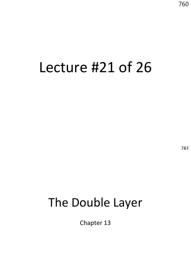 UCI CHEM248 2020F - Lecture21 | PDF | Chemistry | Physical Sciences