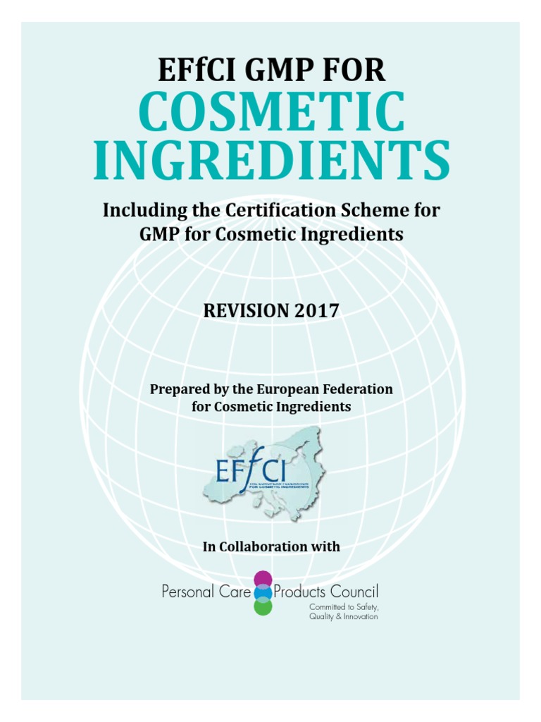 EFfCI GMP Guide Final 2017.2 | PDF | Iso 9000 | Quality Management System