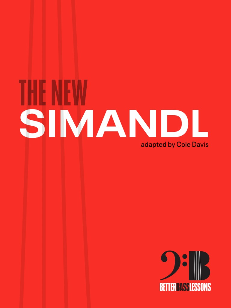 The New Simandl Preview | PDF | String Instruments | Double Bass