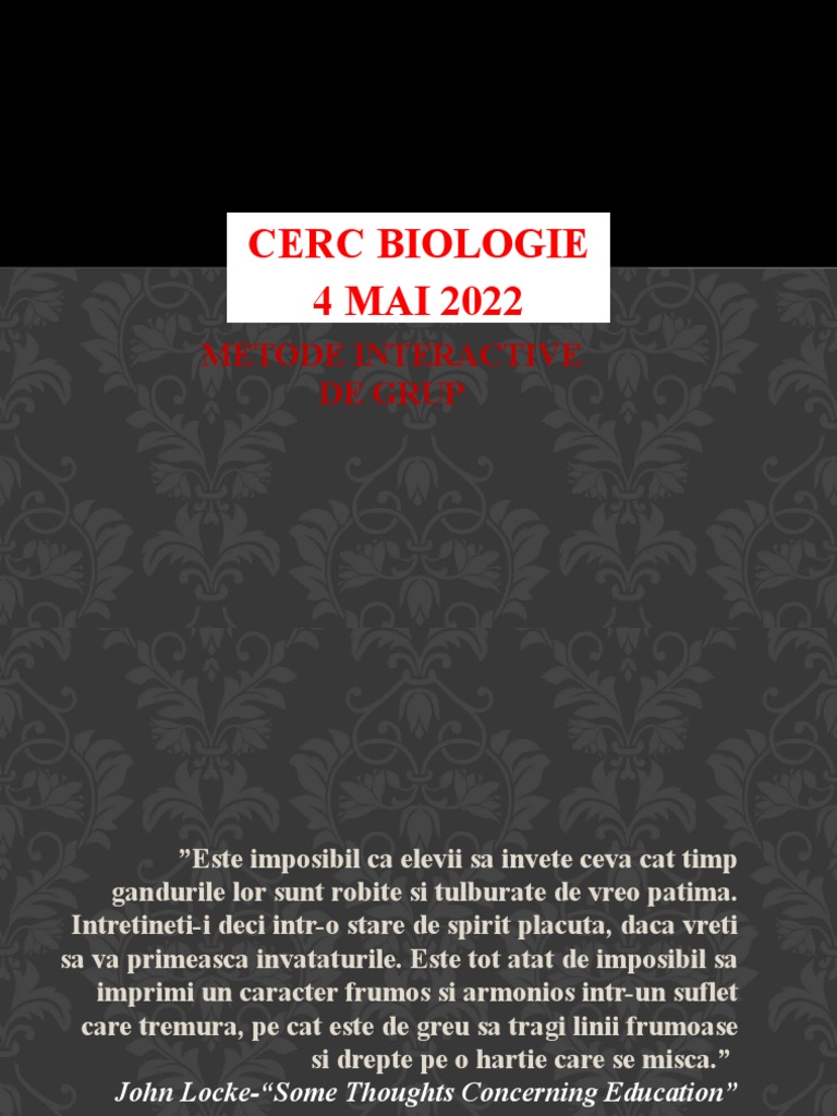 Metode Interactive Cerc | PDF