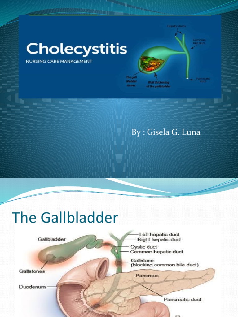 Chole Cystitis | PDF | Gallbladder | Bile