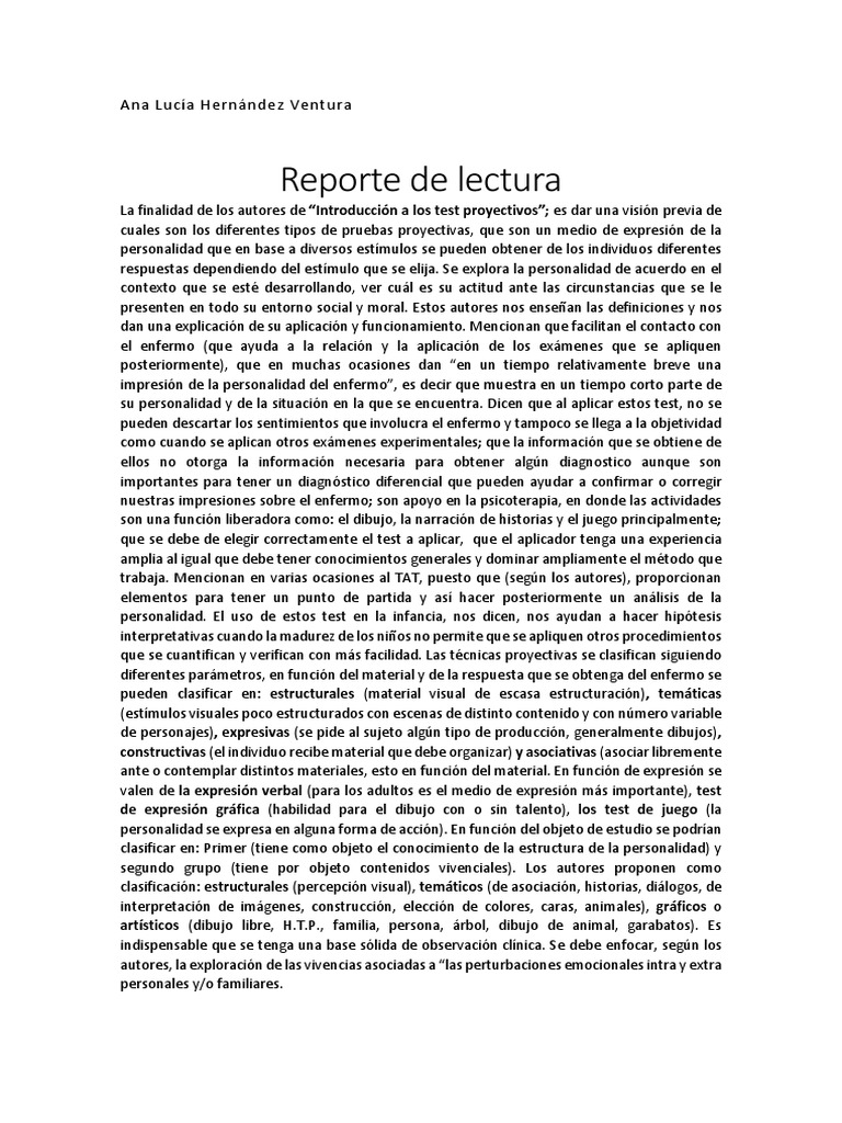 Reporte de Lectura | PDF | Método científico | Observación