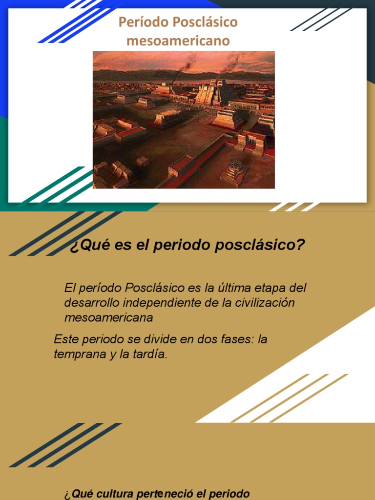 Periodo Posclasico | PDF