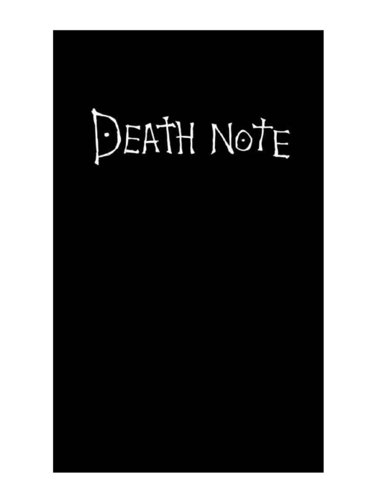 Rules of Death Note Pages 1-6 - Flip PDF Download - FlipHTML5 | PDF