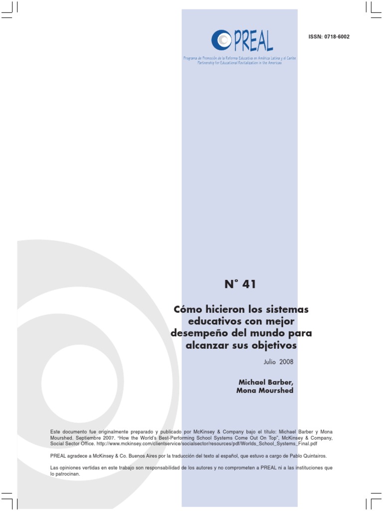 Informe Mckinsey 2007 | PDF