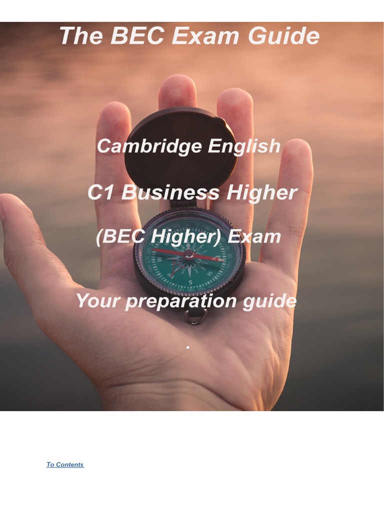 BEC Exam Guide C1 Business Higher | Download Free PDF | Test ...