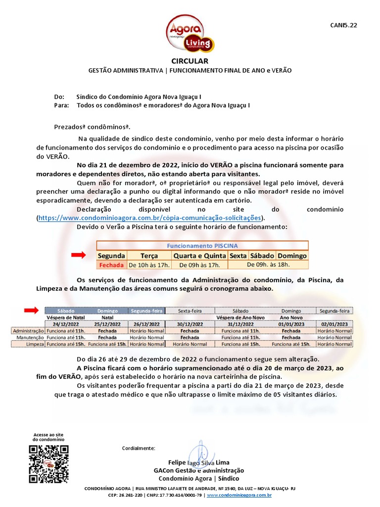 Circular 05 - 2022 | PDF