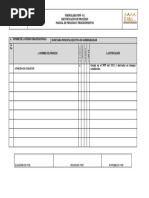 Anexo 6. Formato de Devoluciones de Producto Terminado | PDF