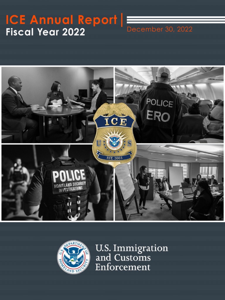 Ice Annual Report FY 2022 | PDF | Emigration, Immigration, and Refugees ...