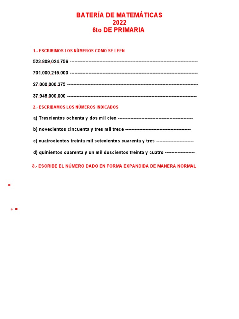 Mate - Banco Preguntas | PDF