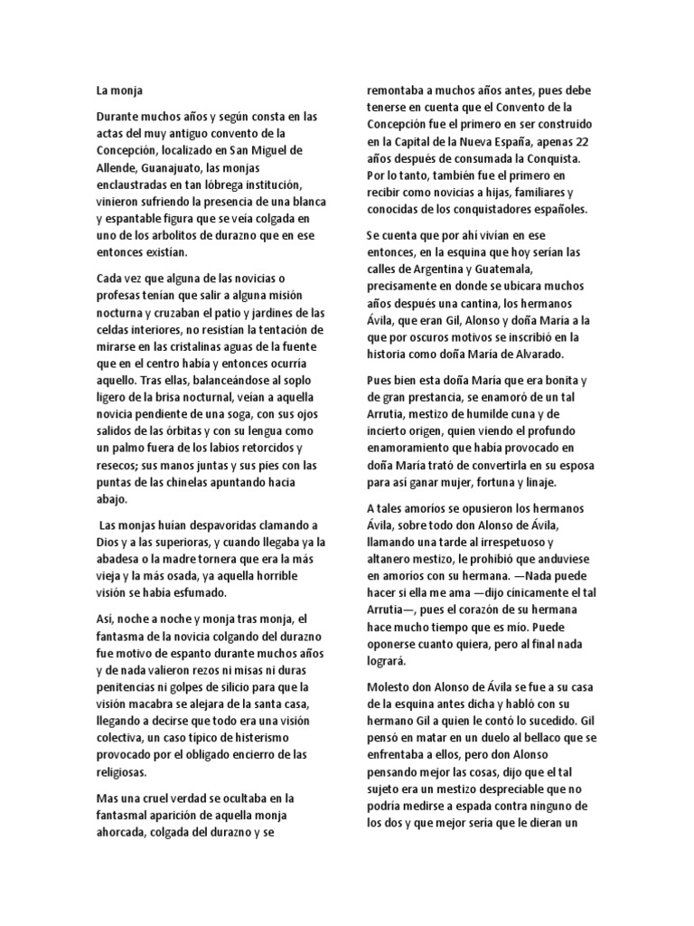 La Monja | PDF | Amor