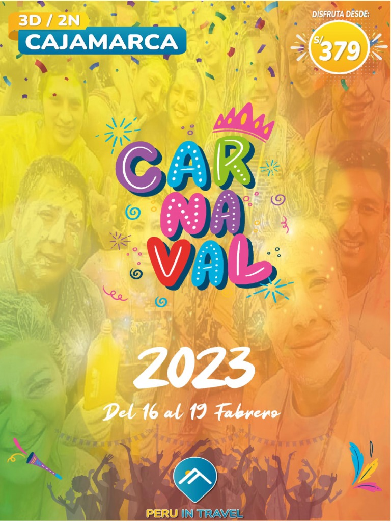 Carnavales 23 - PIT-1 | PDF