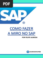 MIGO e MIRO no SAP: Guia Prático | PDF | Impostos | Recibo