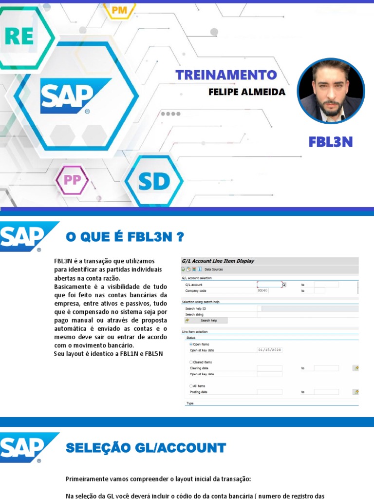 SAP - FBL3N - Identificar As Partidas Individuais Abertas Na Conta ...