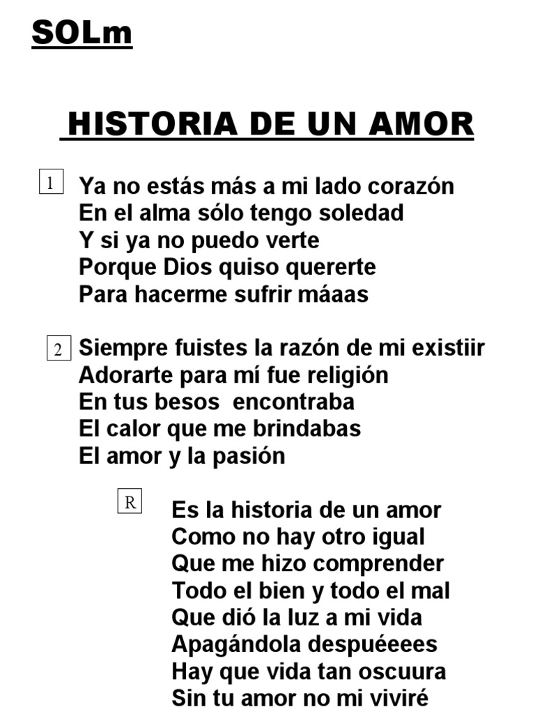 1.historia D'amor | PDF