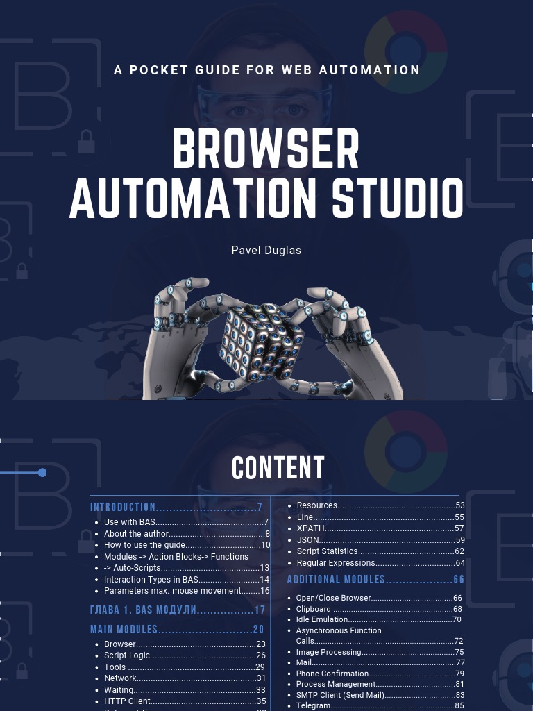 Browser Automation Studio GUIDE (Pavel Duglas) | PDF | Hypertext Transfer Protocol | Json
