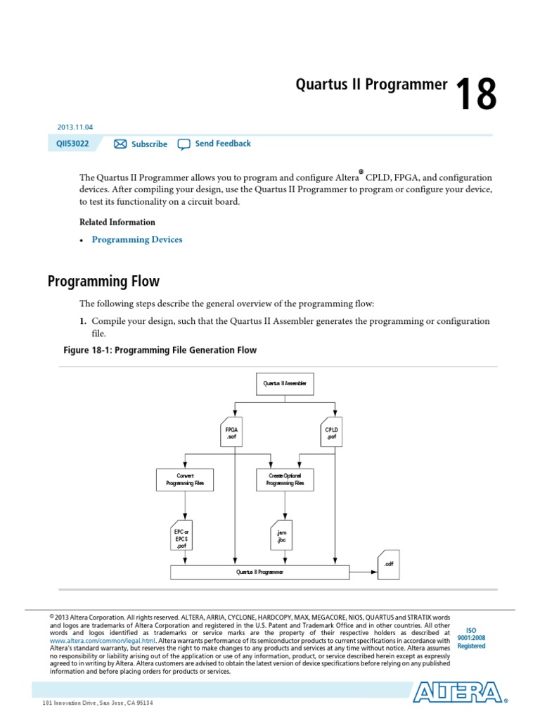 Qts Qii53022 | PDF | Field Programmable Gate Array | Computer Programming