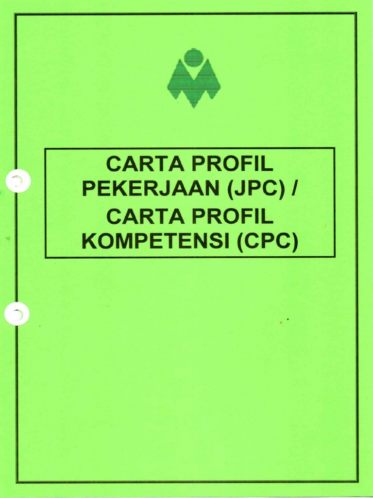 Carta Profil Pekerjaan (JPC) @carta Profil Kompetenci (CPC) | PDF