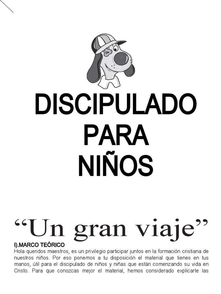 Discipulado para Niños 2023 | PDF | Jesús | Aprendizaje