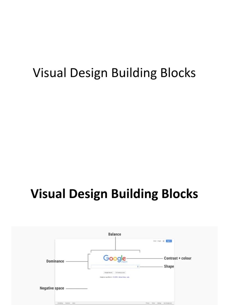 TH - 13 Visual Design Building Blocks | PDF | Color | Magenta