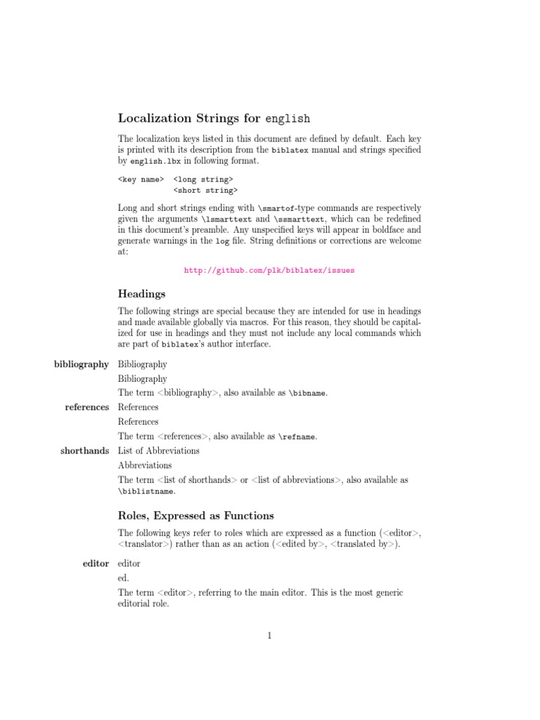 03 Localization Keys Biber | PDF | Thesis | Anno Domini