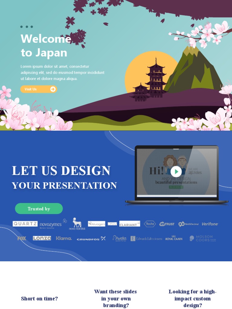 Japan Ppt Template | PDF