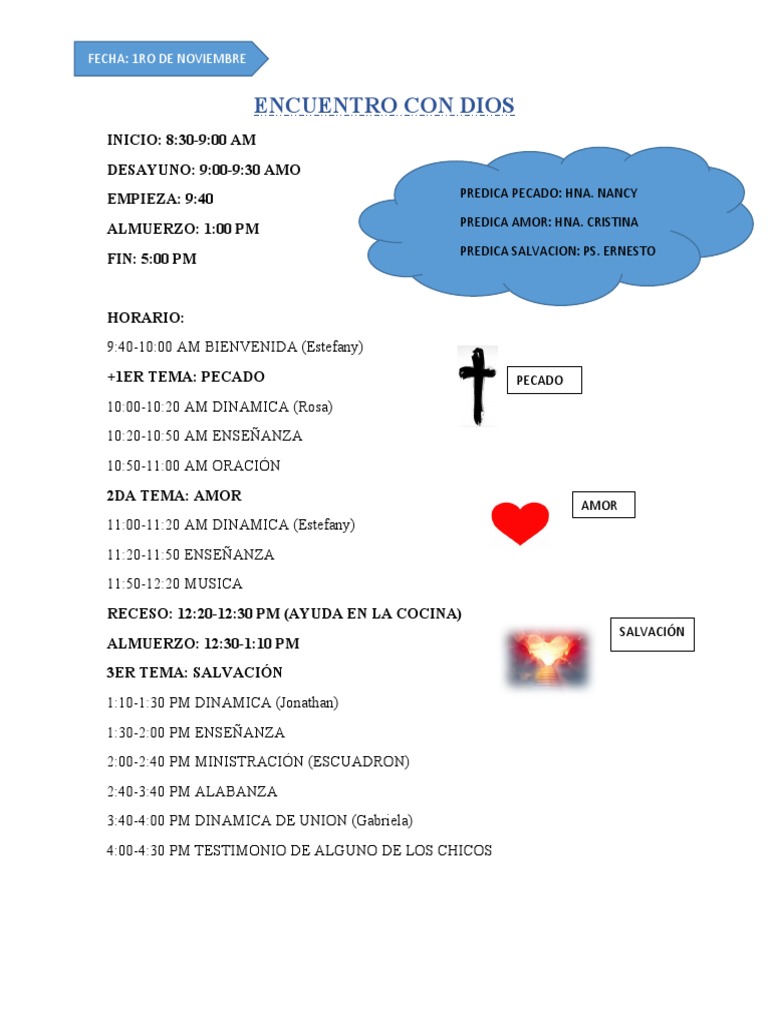 Encuentro Con Dios | PDF