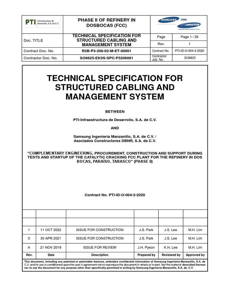 R2B-P3-206-02-M-ET-00001 - Rev.1 - Technical Specification For SCS-eng ...
