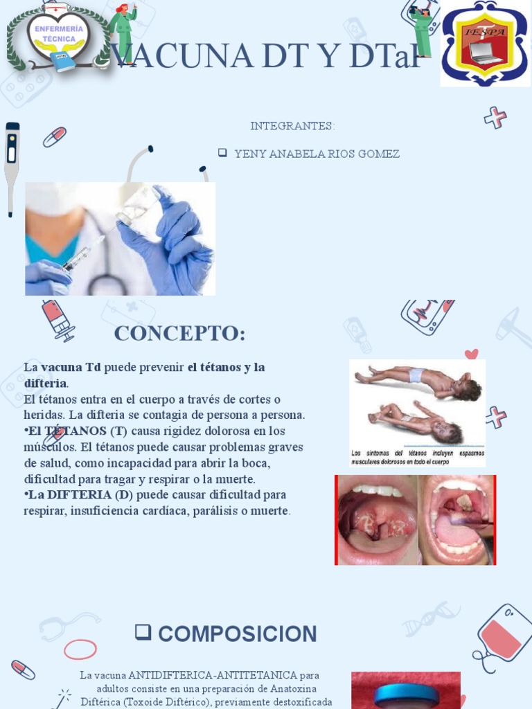 Vacuna Dt Adulto | PDF | Especialidades Medicas | Medicina CLINICA