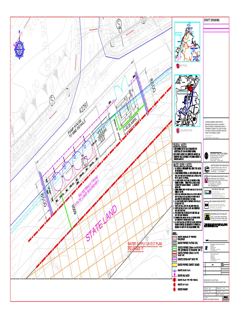 Water Supply Layout Enlarge F | PDF