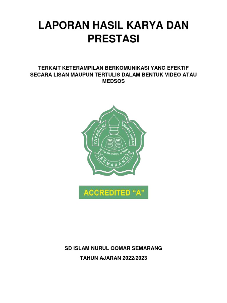 58 Butir 5 Laporan Hasil Karya Dan Prestasi - Compressed | PDF