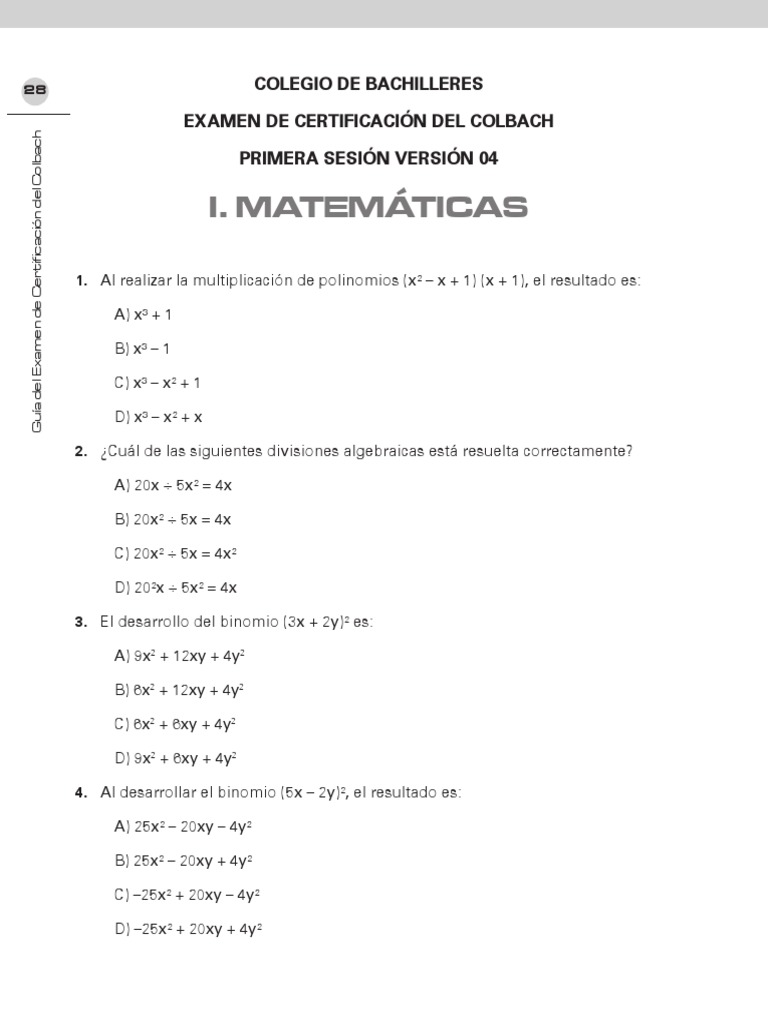 Guia Examen de Certificacion Del Colbach Removed | PDF | Enlace ...