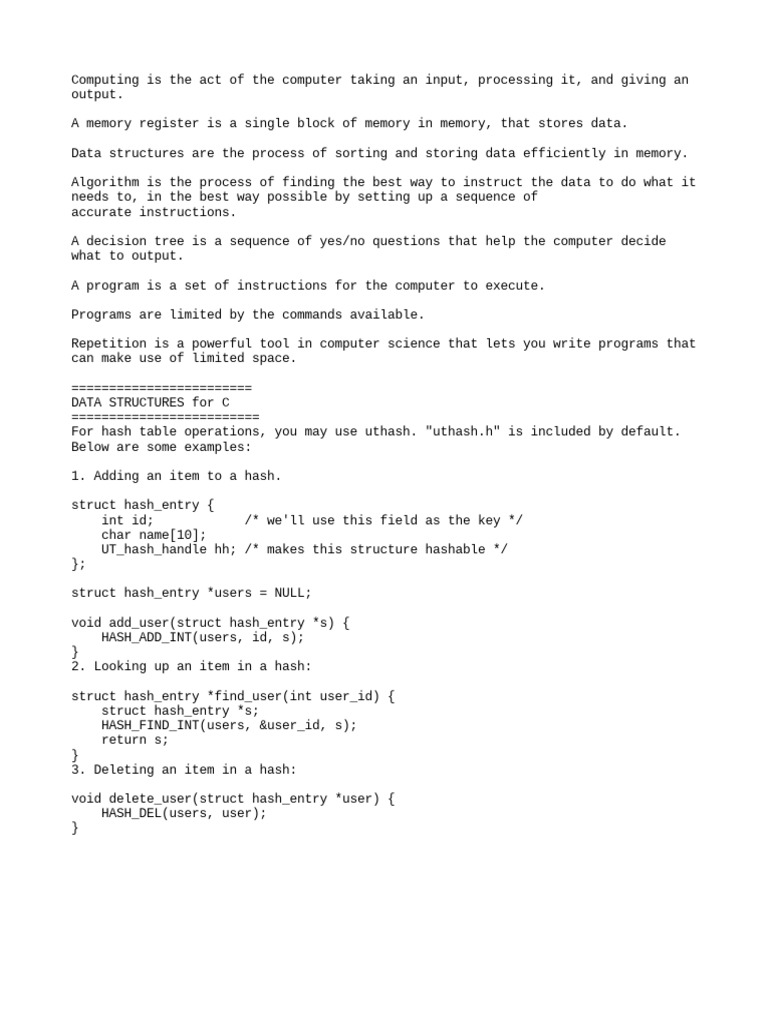 Computer Science Fundamentals | PDF