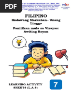 Grade 7 Filipino-Quarter 2-Week 1-2 | PDF