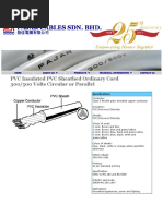 Electrical Cables Size & Current Rating Chart | PDF
