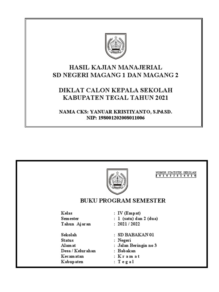 Cover Ren - Har & Adm - KLS - 5 - 2021 - 2022 | PDF