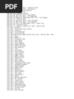 DStv Premium Channel List Overview | PDF | Mass Media | Television