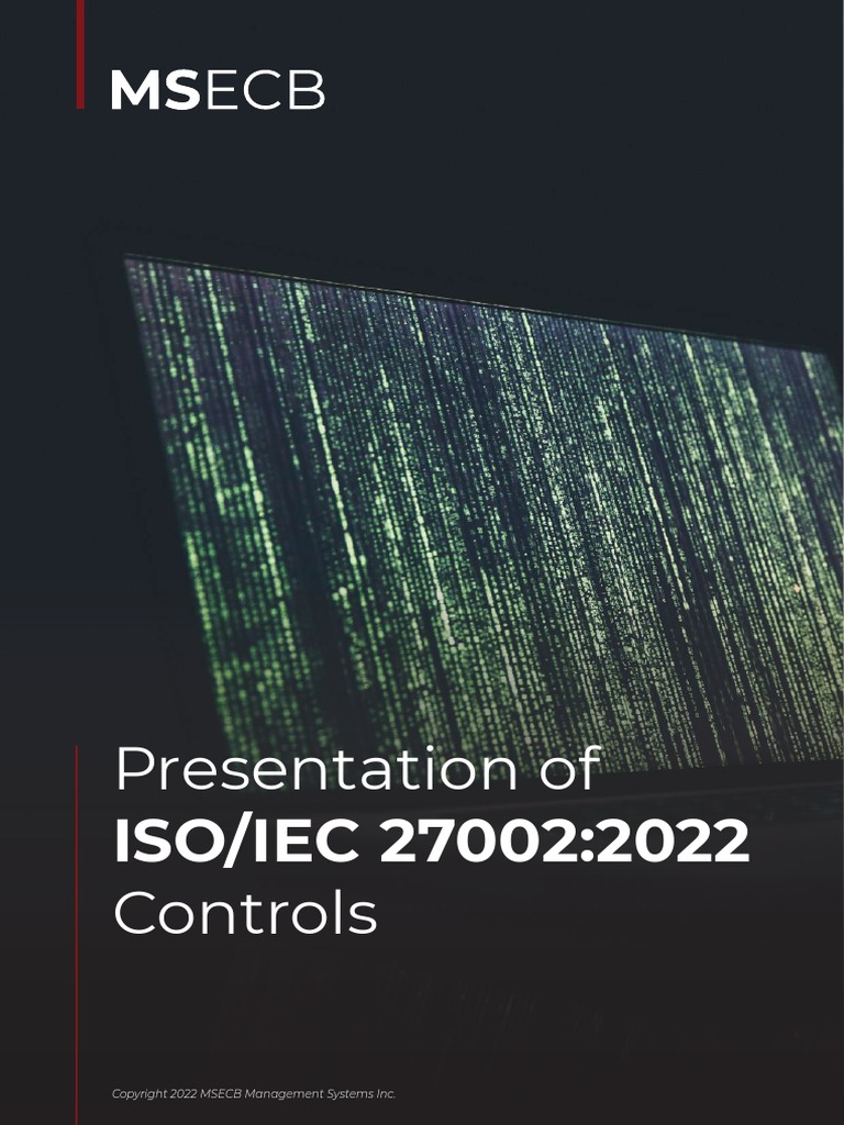 MSECB ISO IEC 27002 Mapping | PDF | Information Security | Access Control
