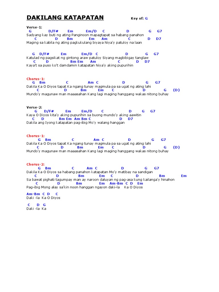 Dakilang Katapatan | PDF