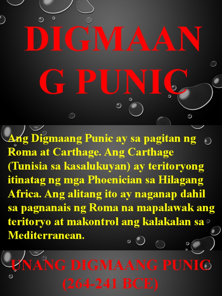 Digmaang Punic | PDF