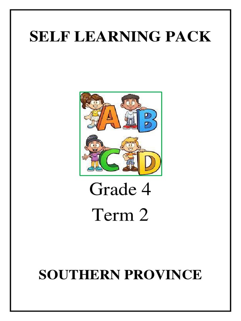 Self Learning Pack 2nd Term | PDF | Linguistics