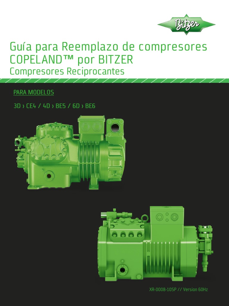 XR-0008-10SP - Copeland To Bitzer Conversion Guide | PDF | Ingenieria Eléctrica | Ingeniería ...
